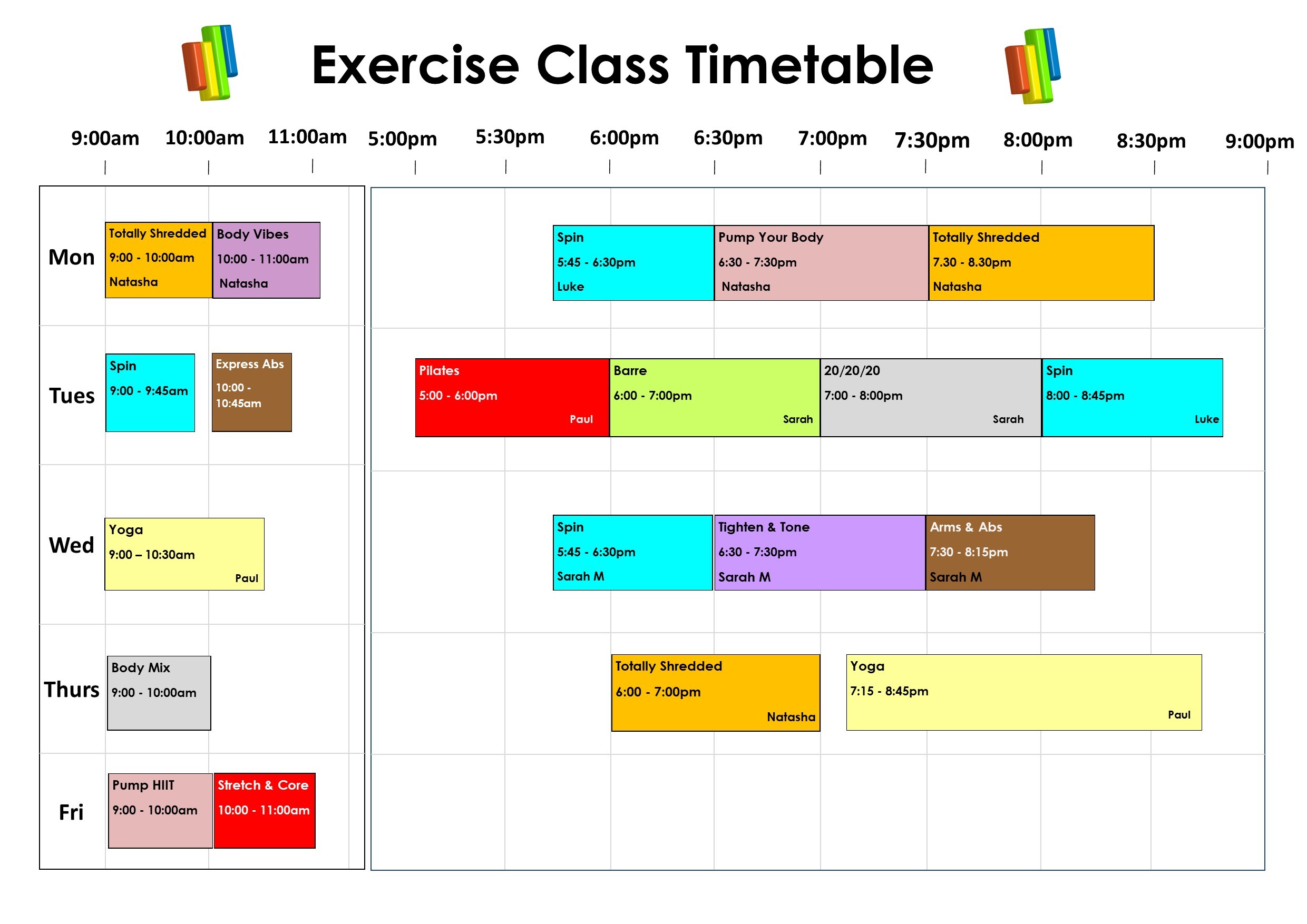 Class Timetable - The Marsh Academy